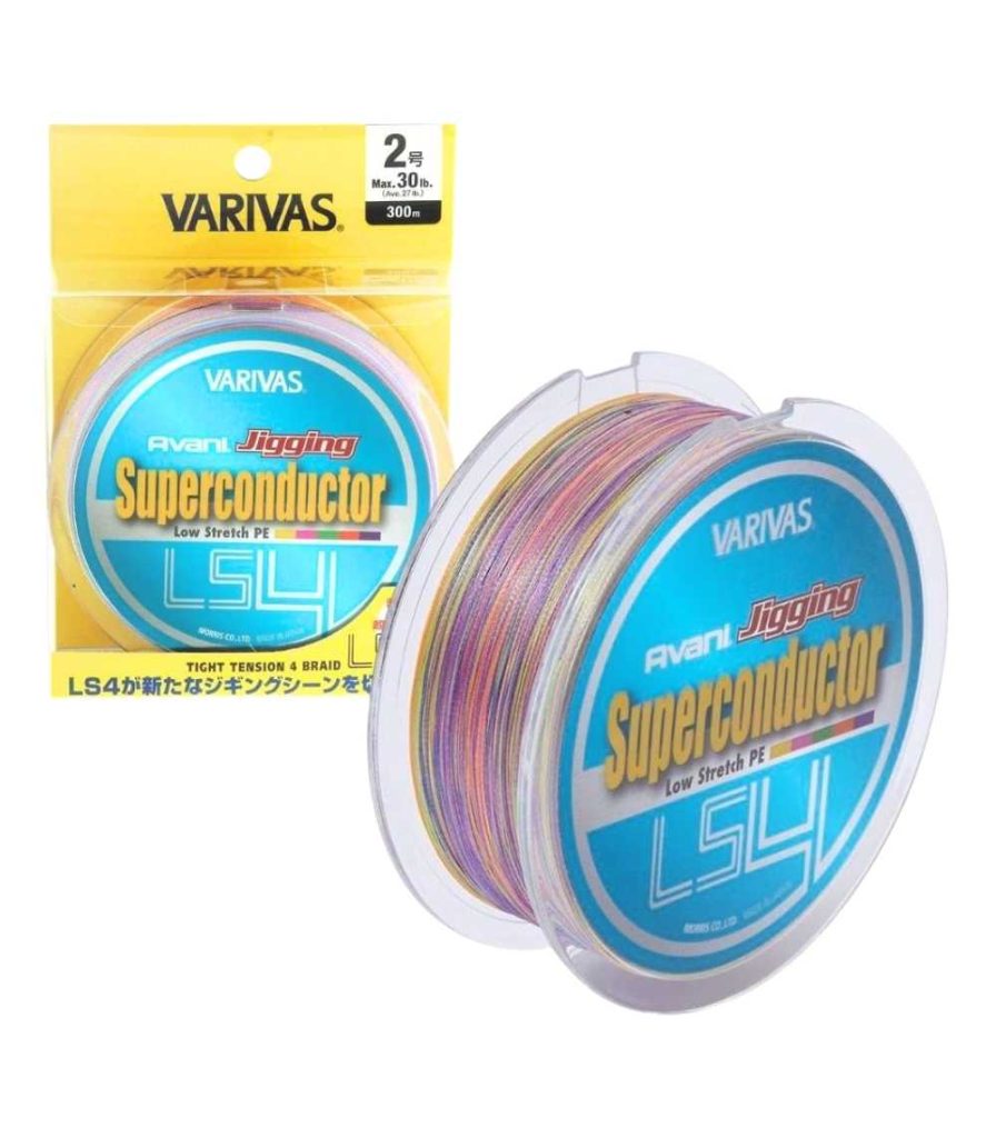 Varivas Avani Jigging Super Conductor PE LS4 – 300m 4-Strand Braided ...